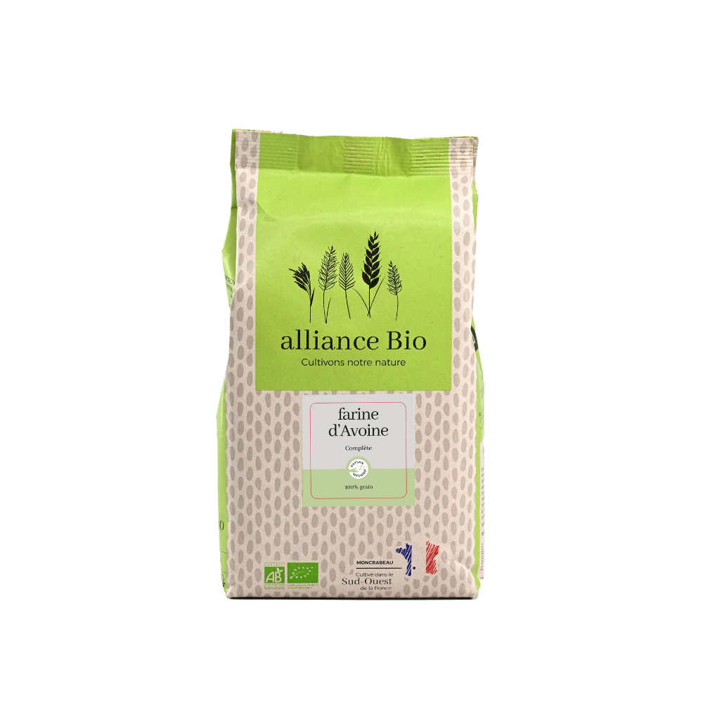 Farine d'Avoine Complète Bio Alliance Bio