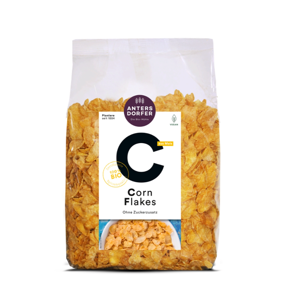 Bio Cornflakes ohne Zuckerzusatz