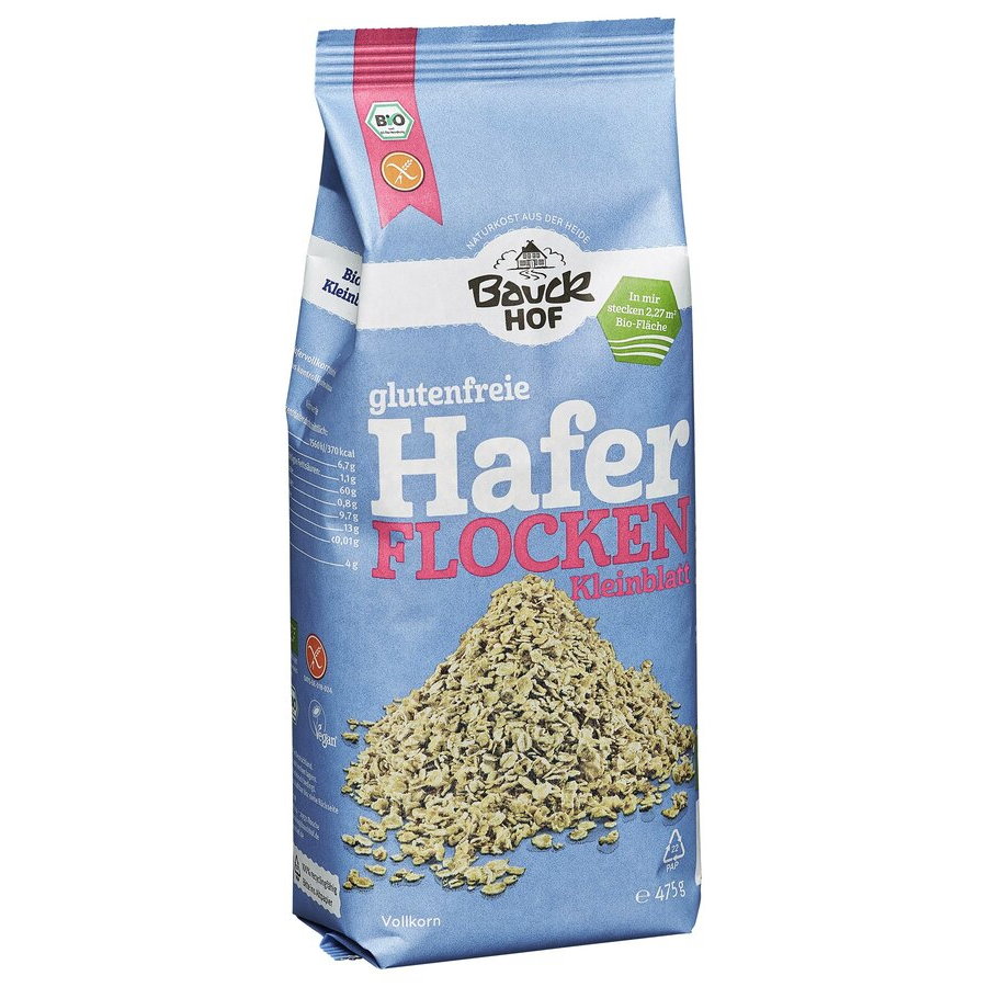 Bio Haferflocken Kleinblatt, glutenfrei