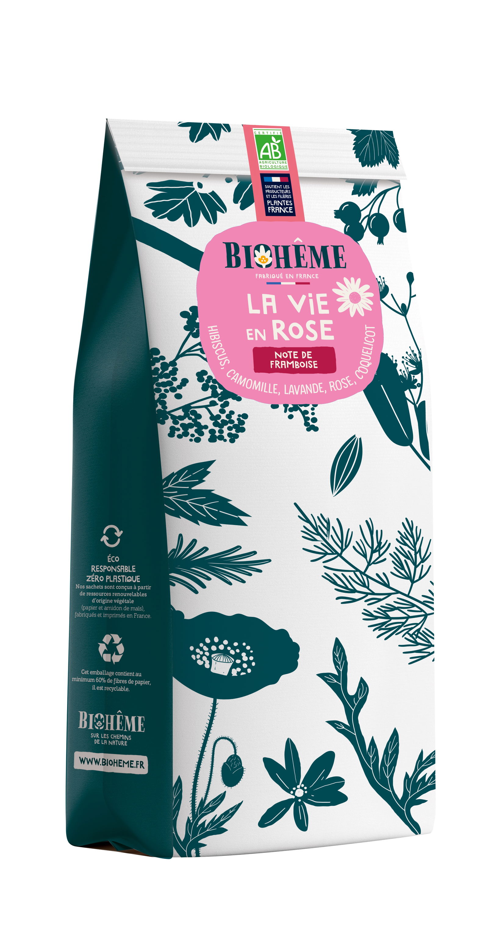 Infusion La Vie en Rose Bio Biohême