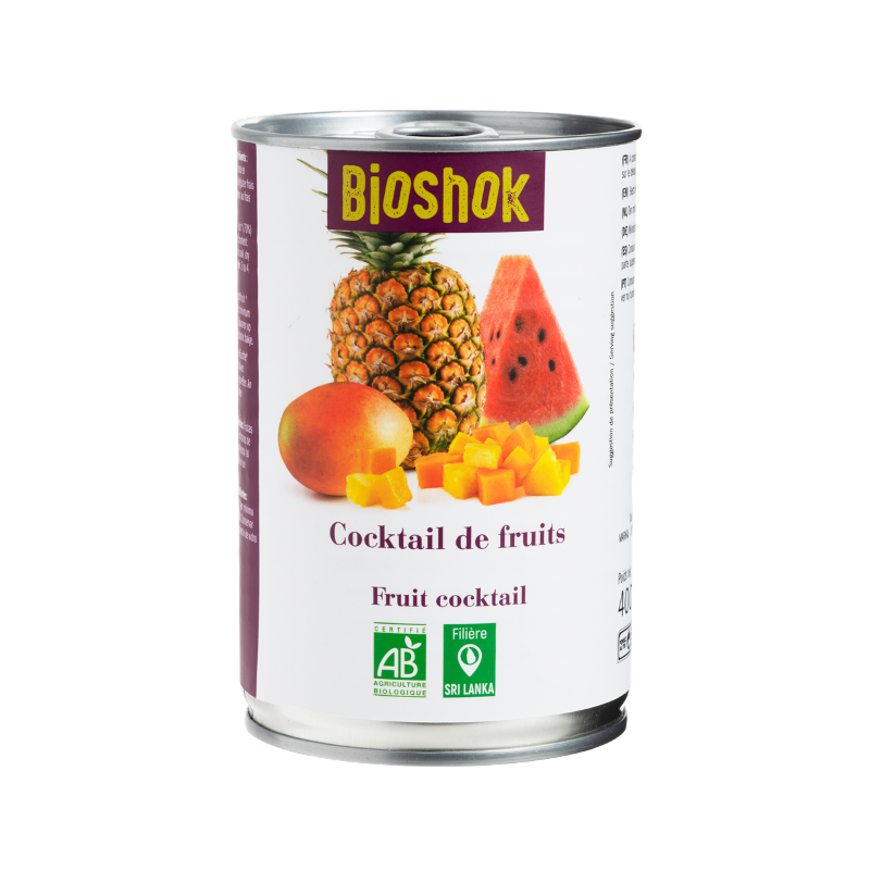 Fruits au sirop Bio - La Fourche