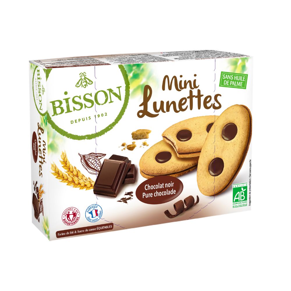Mini Lunettes Chocolat Bio Bisson