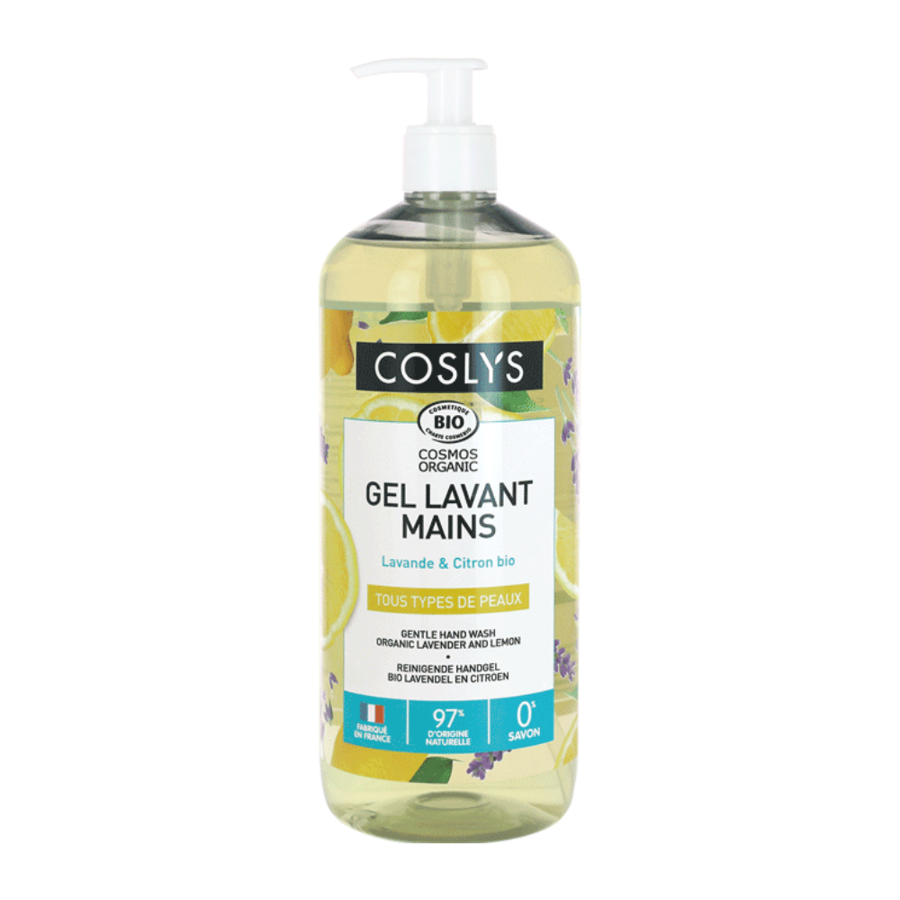 Gel Lavant Mains Lavande-Citron - 1L - Coslys