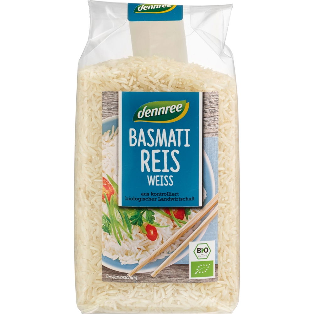 Bio Basmati Reis weiß