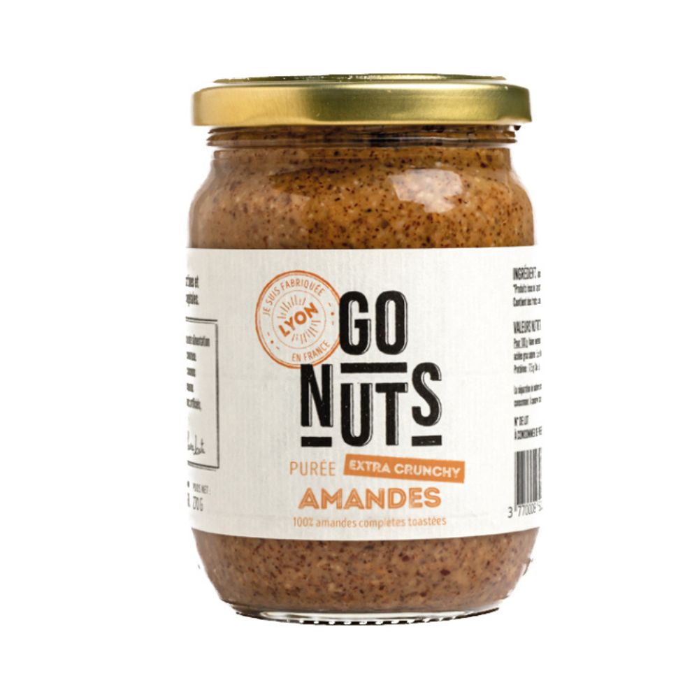 Purée d'Amande Complète Crunchy Go Nuts
