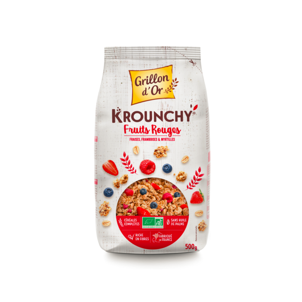 Krounchy Fruits Rouges Bio - La Fourche