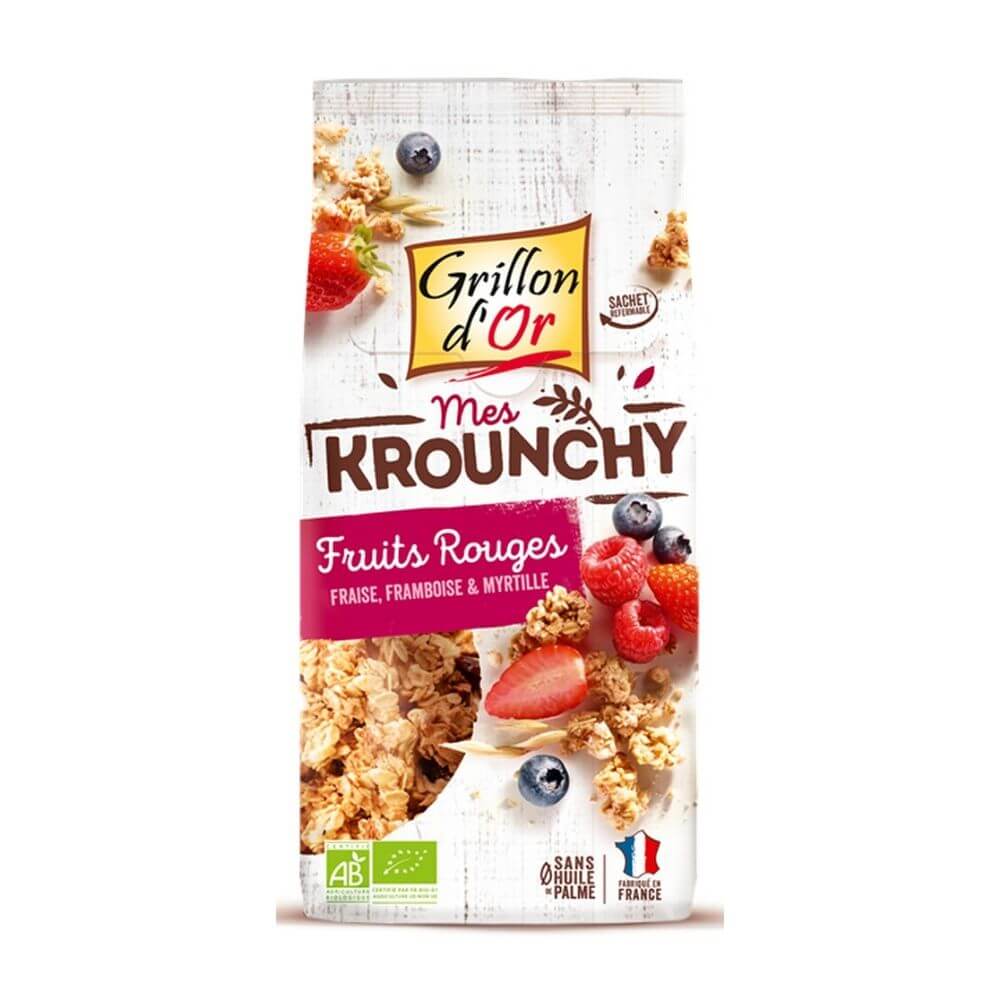 Krounchy Fruits Rouges Bio - La Fourche