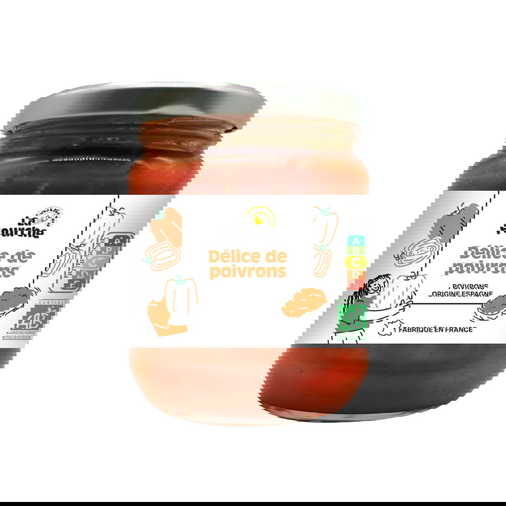 Délice de poivrons Bio
