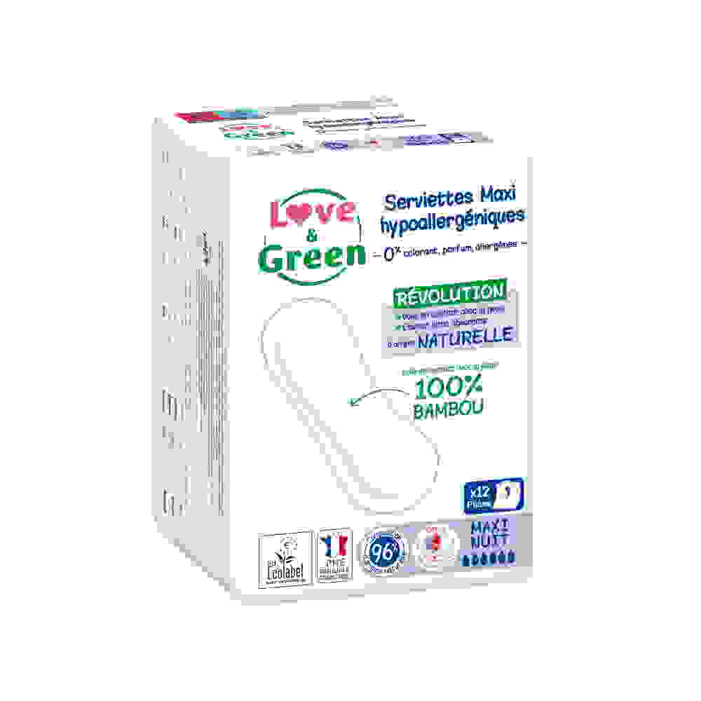 Serviettes hygiéniques Bio - La Fourche