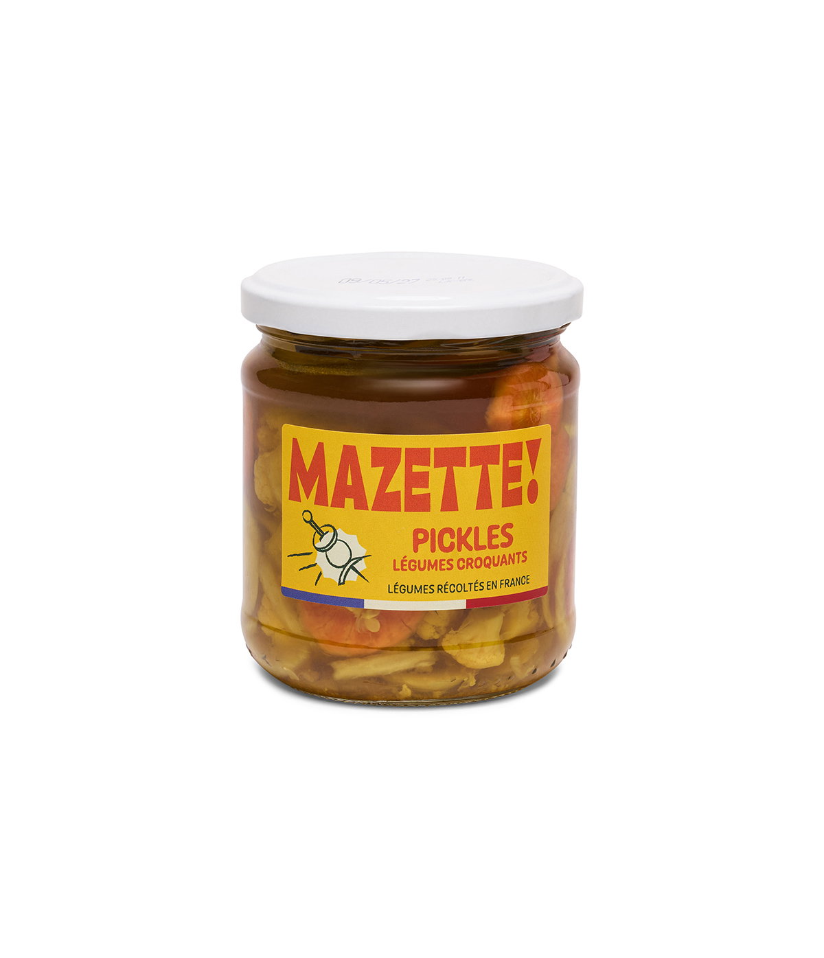 Pickles Mélange de Légumes Croquants Aigres-Doux Bio Mazette