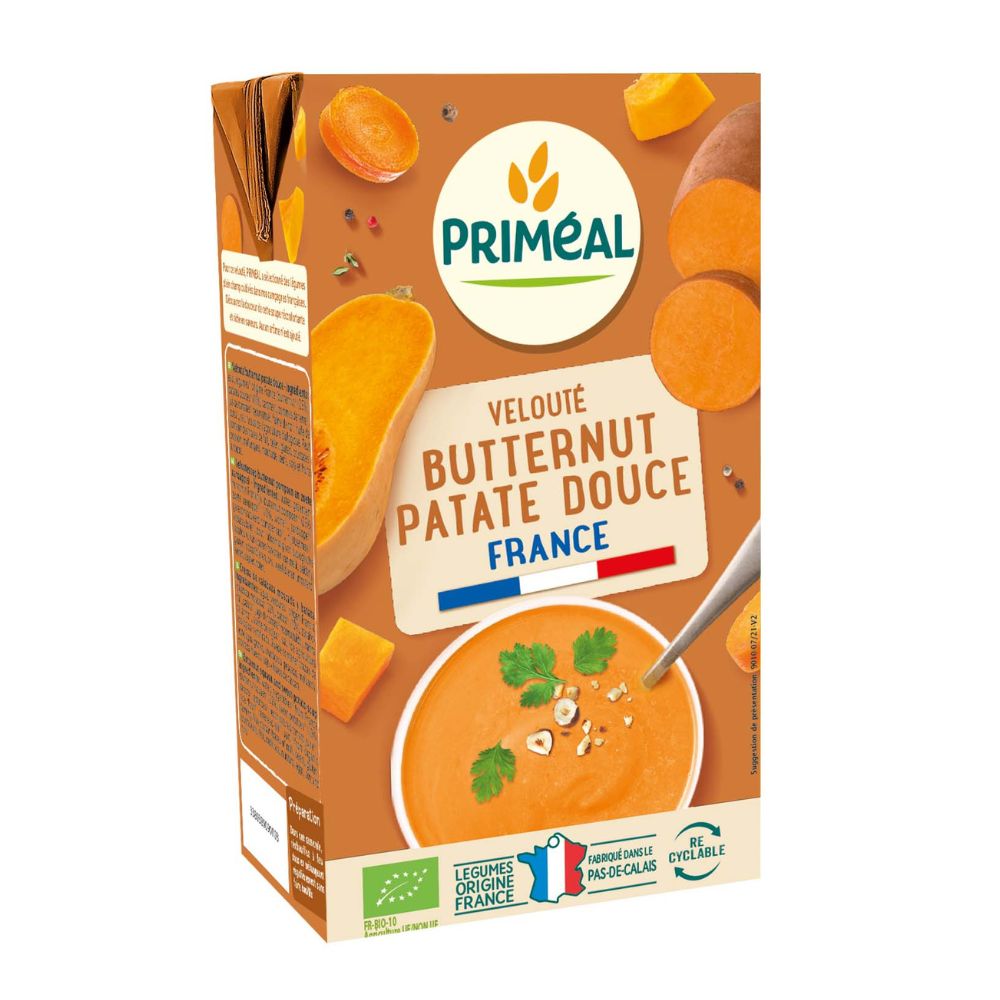Velouté Butternut Patate Douce Bio Priméal