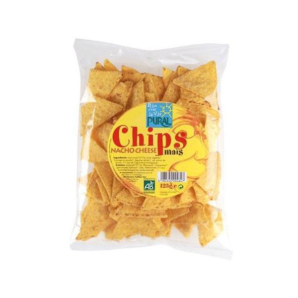 Chips Maïs Nacho Fromage Bio - La Fourche