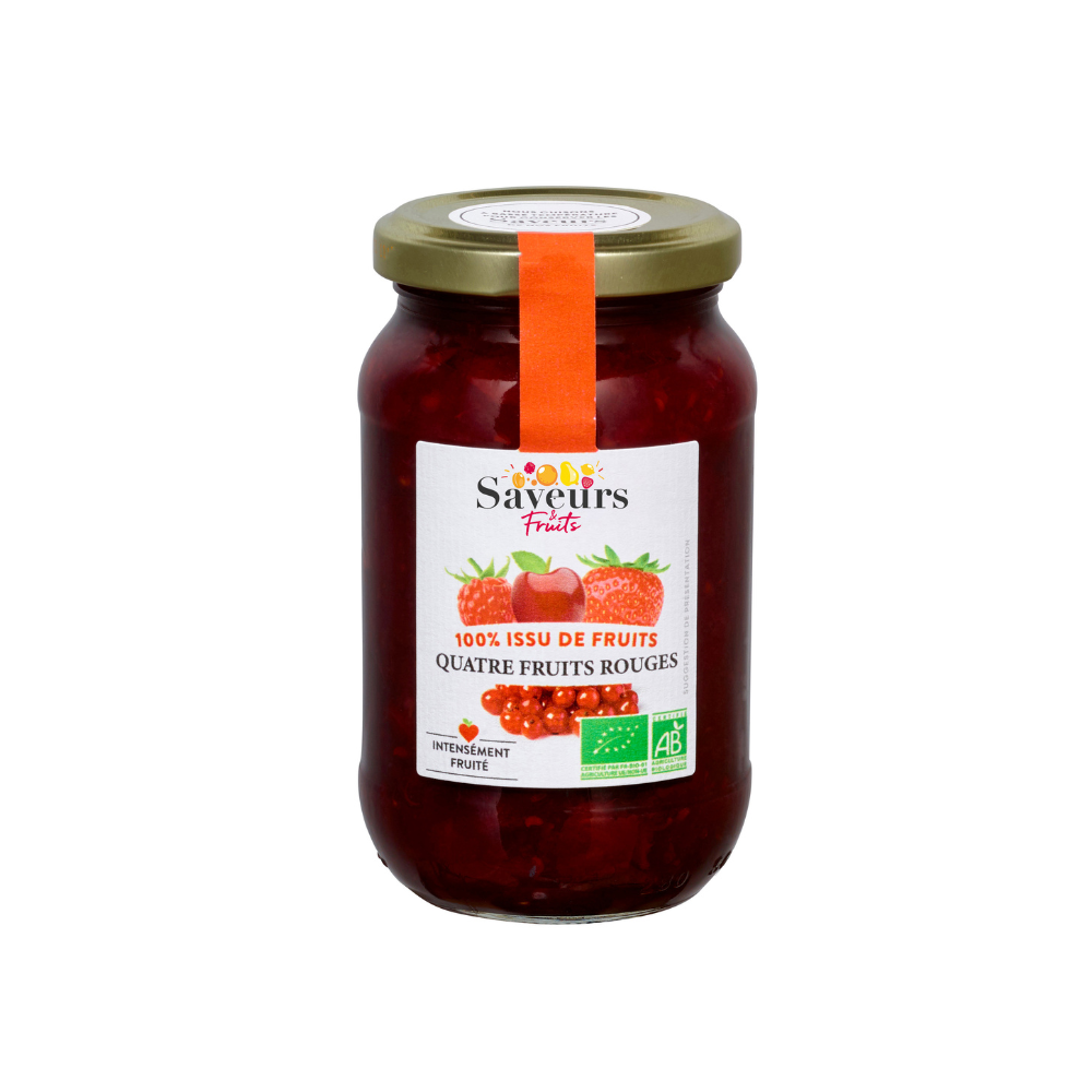 Préparation aux Fruits aux 4 Fruits Rouges Bio - 310g