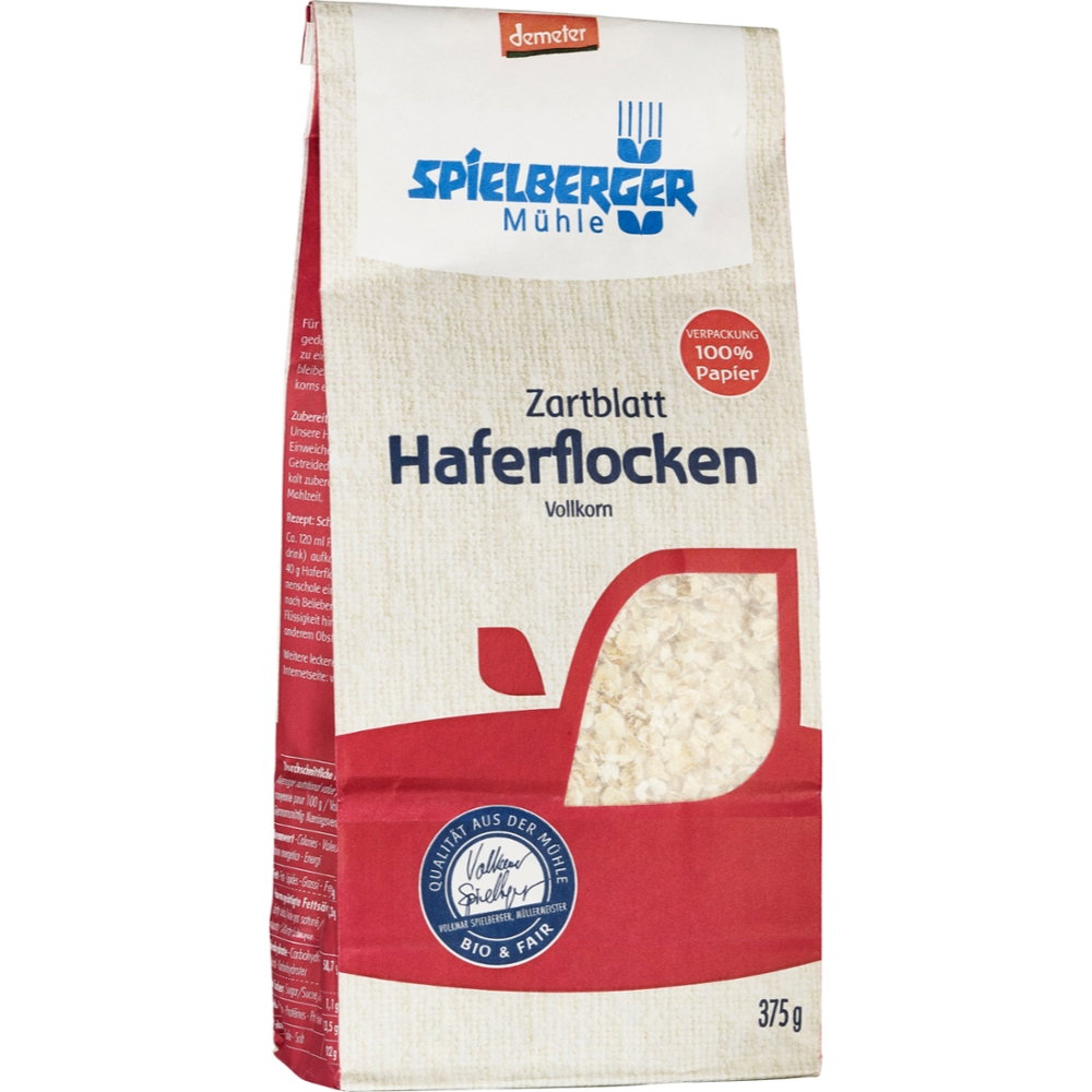 Bio Haferflocken Zartblatt Vollkorn demeter