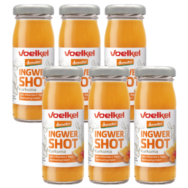 Bio Ingwershot Kurkuma, demeter, Karton 8 Stk.